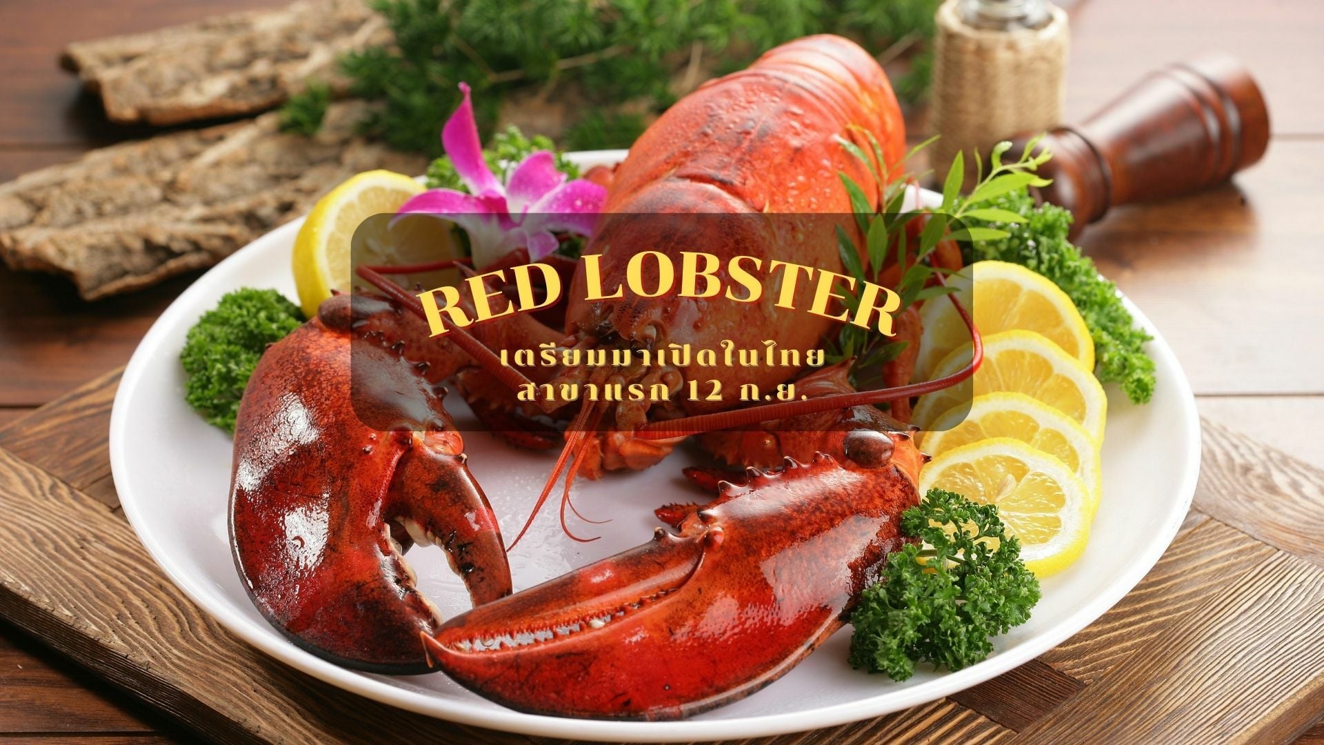 Red Lobster ร้านอาหารทะเล เตรียมมาเปิดในไทยสาขาแรก 12 ก.ย. นี้ ...
