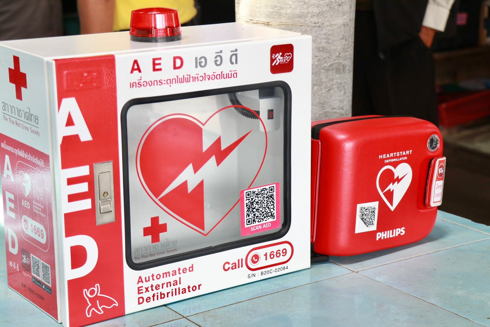 รวบ 2 กู้ภัย ขโมยเครื่อง AED ไปขายต่อ กำไรหลักพัน | Thaiger ข่าวไทย