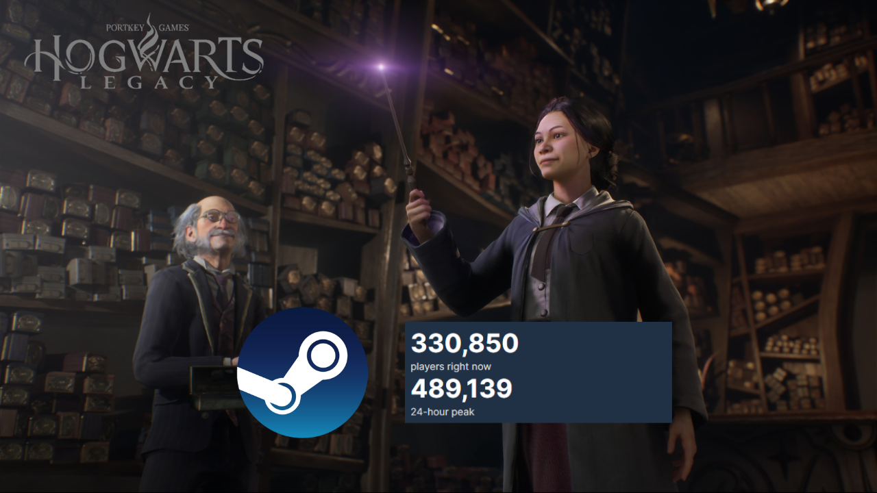 Hogwarts Legacy มียอดผู้เล่นบน Steam เกือบ 500,000 คน หลังเปิดให้เล่น ...