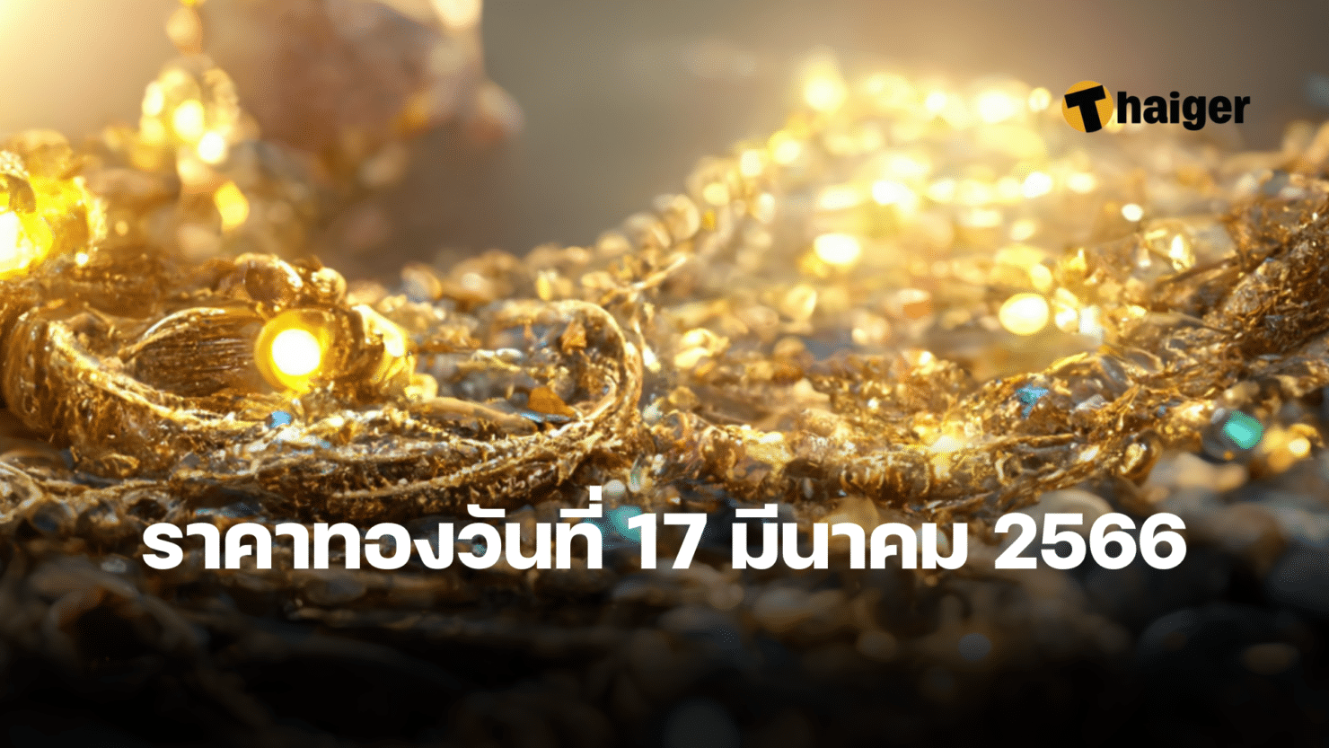 ราคาทองวันนี้ 17 มี.ค. 66 ทองคำปรับนิ่ง รูปพรรณขายออก 31,750 | Thaiger ข่าวไทย