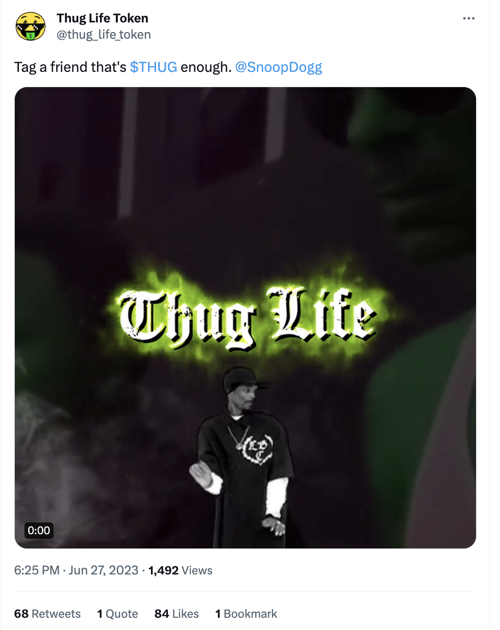 เหรียญ Meme ดาวรุ่งตัวต่อไป? เหรียญ Thug Life ขายพรีเซลไปกว่า $2 ล้าน ...