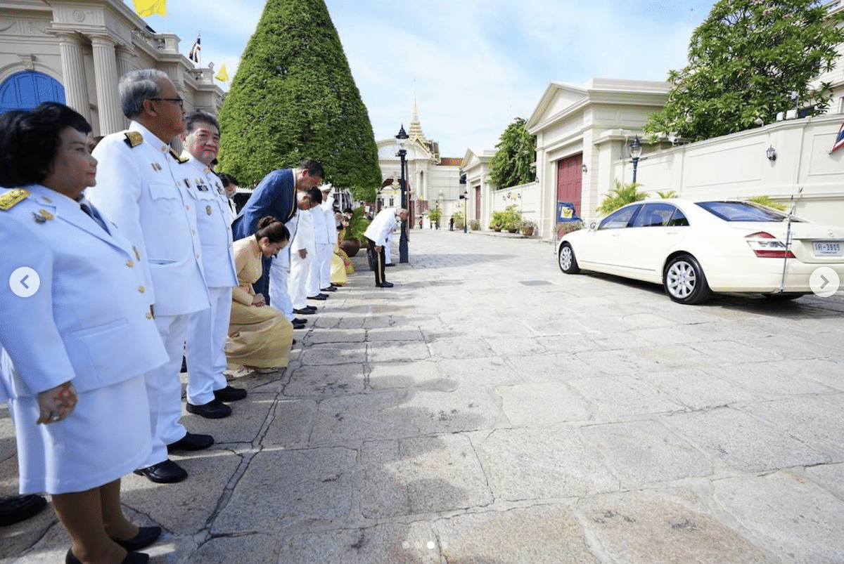 เลขทะเบียนรถ ในหลวง ร.10 เสด็จฯ มหามงคล ออกมหาสมาคม วันเฉลิมพระชนมพรรษา ...