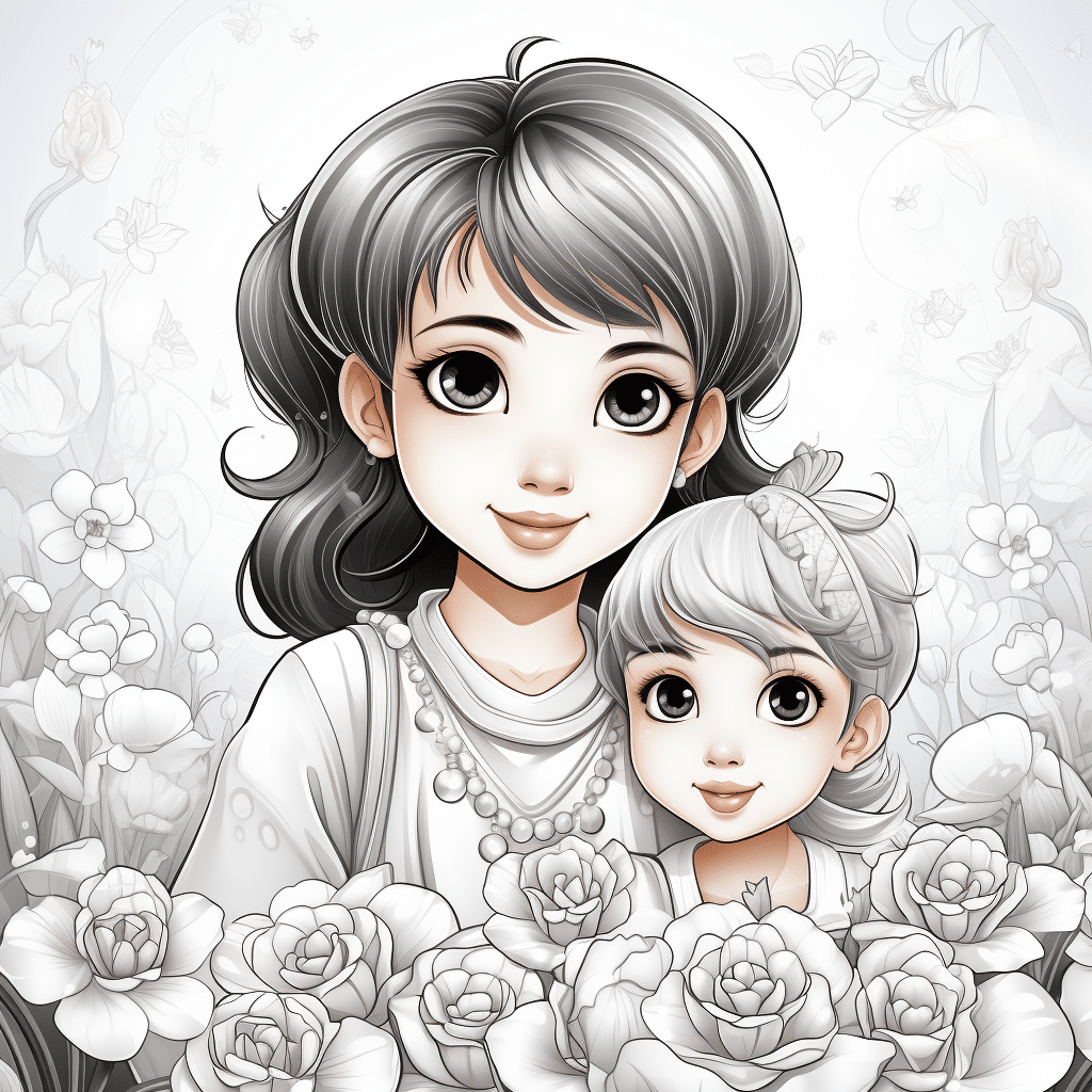 รวม รูปภาพระบายสีวันแม่ 2566 เติมสีให้ลายเส้น ทำการ์ดสวยให้คนที่รัก | Thaiger ข่าวไทย