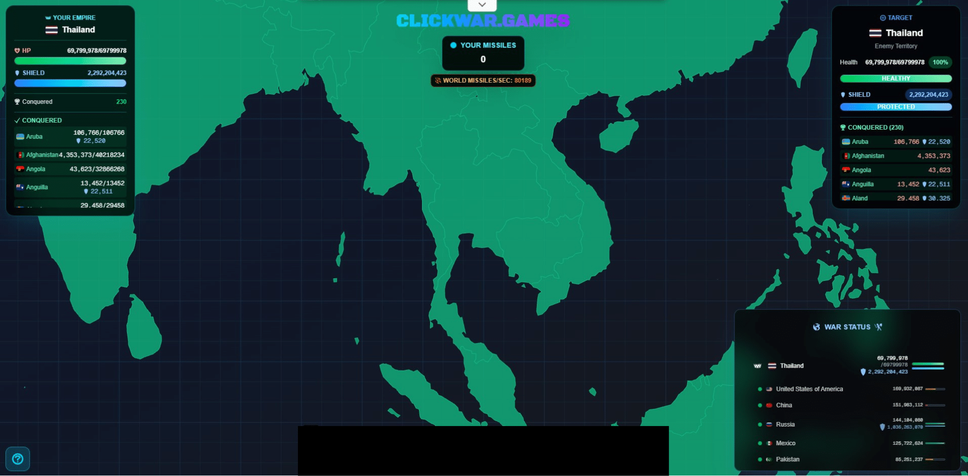 เกมเมอร์ไทย โชว์พลังสุดสามัคคี ยึดครองโลก ด้วยเกม Clickwar สำเร็จ ...