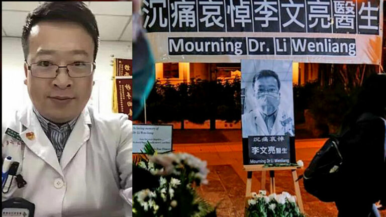 Dr Li Wenliang, the face of the Wuhan Coronavirus, and failed ...