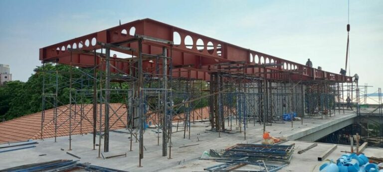 Mario Kleff designed the longest steel box girder used in residential ...